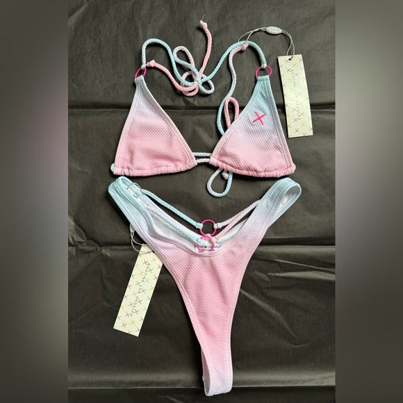Boutine LA | Swim | Boutine La Around O Ring Bikini Top Bottom In Pink ...